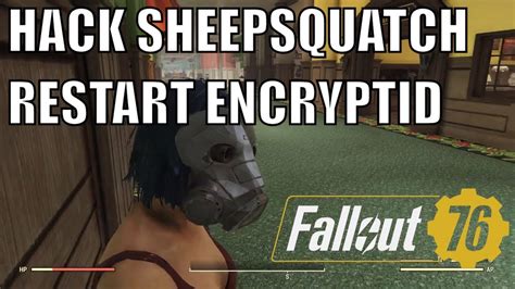 Fallout 76 Hacking Sheepsquatch And How To Restart Encryptid Event Youtube