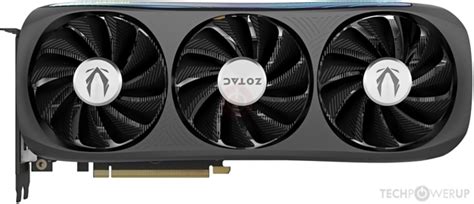 ZOTAC RTX 4070 Ti AIRO Specs TechPowerUp GPU Database