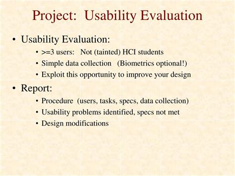 PPT SBD Usability Evaluation PowerPoint Presentation Free Download ID 782021