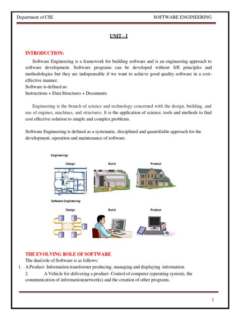Se Module 1 Pdf Component Based Software Engineering Software