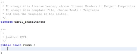Tutorial Membuat Program Di Java Netbeans Materi 11 Inheritance