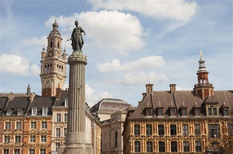 Grand Place In The City Of Lille Stock Image Image Of Lille Chambre