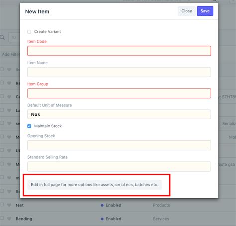 Unable To Check The Is Fixed Asset In New Item Vers 10 · Issue 16245