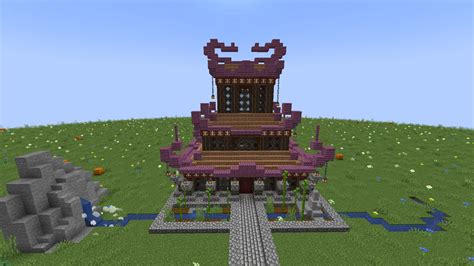 Fantasy Asian Build [modded] Minecraft Map