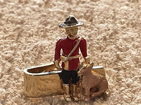 Vintage Rcmp Royal Canadian Mounted Police Sarah Cove… Gem