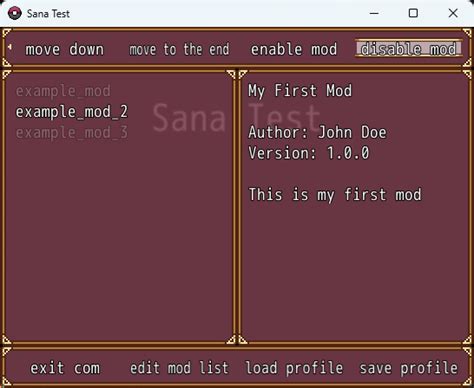 Mod Rpgm Sana Revamped V01 Test V01 Light Version Wip