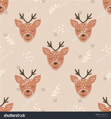 68 118 Reindeer Pattern 图片、库存照片和矢量图 Shutterstock