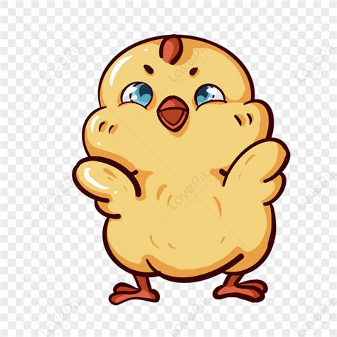 날개를 가진 노란 병아리 일러스트 확산 클립 아트 노랑 Png 일러스트 무료 다운로드 Lovepik