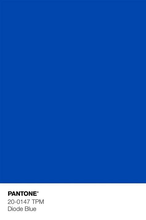 Cobalt Blue Pantone Color Palette