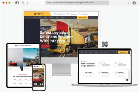 22 Best Transport And Logistics Website Templates 2024 Freshdesignweb