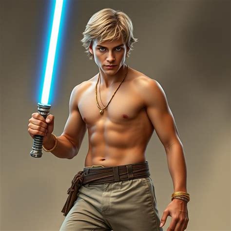 Luke Skywalker Shirtless Star Wars My Version By Disneyfan7898 On