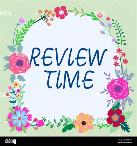 Handwriting Text Review Time Business Idea Situation Or System Its
