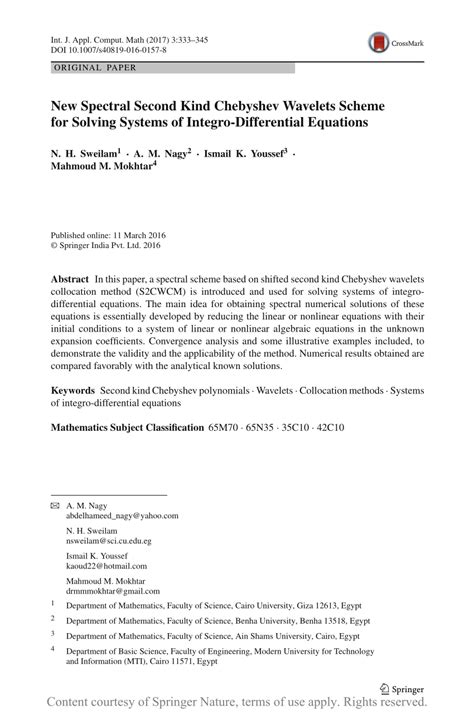 new spectral second kind chebyshev wavelets scheme for solving systems