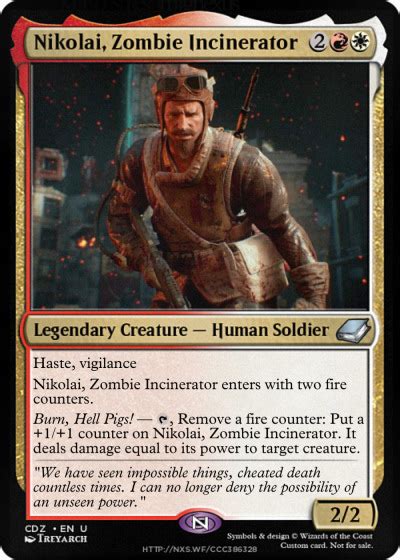 Mtgnexus Nikolai Zombie Incinerator