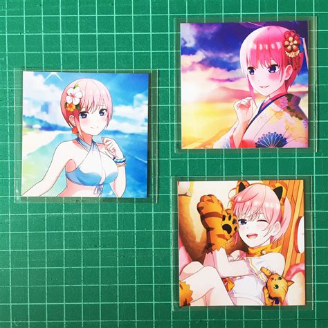 Mini Postcard มินิโปสการ์ดอนิมะเรื่องเจ้าสาวของผมเป็นแฝดห้า 5 Toubun