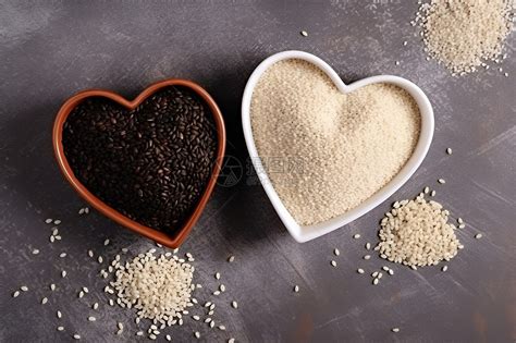健康的黑白芝麻高清图片下载 正版图片600881241 摄图网