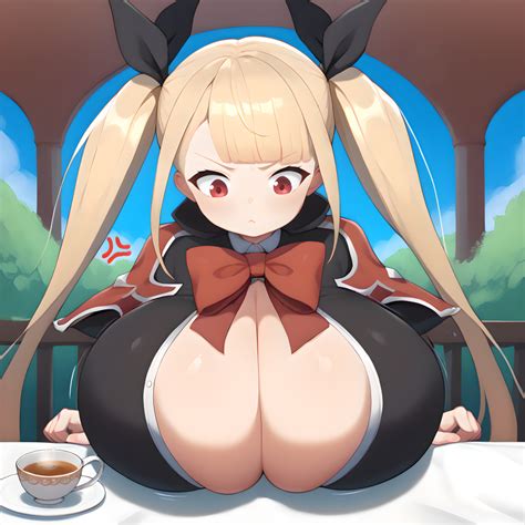 Rule 34 Ai Generated Anger Vein Annoyed Blazblue Blush Breast