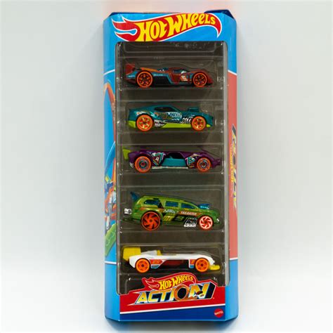 Набор Hot Wheels ИДЕАЛЬНО ДЛЯ ТРЕКА машинки 5 штук Серия Action 2024 ...