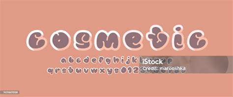 Font Komik Alfabet Dalam Gaya Kartun Huruf Besar Dan Angka Ilustrasi