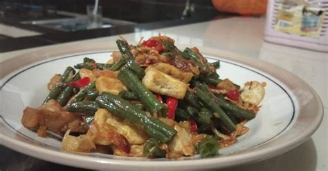 Resep Oseng Kacang Panjang Tahu Tempe Oleh Risty D Anggraeni Cookpad