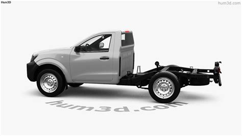 360 View Of Nissan Np300 Single Cab Chassis 2024 3d Model 3dmodels Store