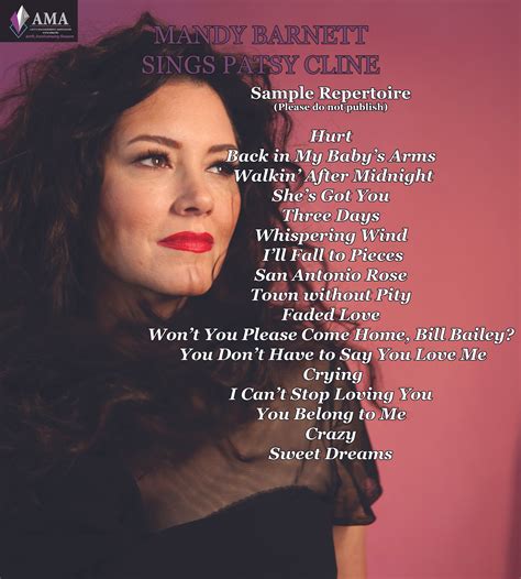 Mandy Barnett — Arts Management Associates