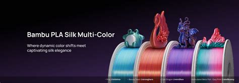 Pla Silk Multi Color Negozio Bambu Lab Eu