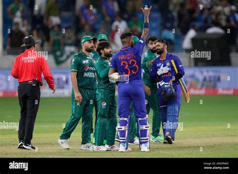 Indias Hardik Pandya Center Gestures After Hitting The Winning