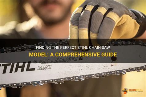 Finding The Perfect Stihl Chain Saw Model: A Comprehensive Guide | ShunTool