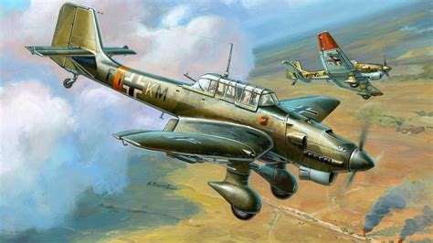 Junkers Ju 87 Stuka World War Ii Wallpaper 59534