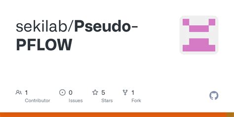GitHub Sekilab Pseudo PFLOW