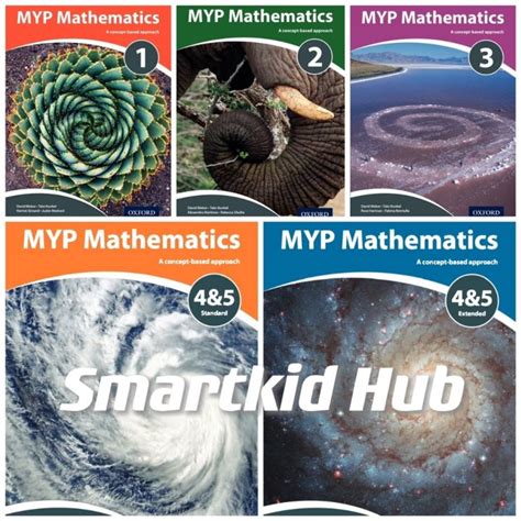 Buku Myp Mathematics 1 2 3 4and5 Standard And Extended Oxford Ib Myp Smp