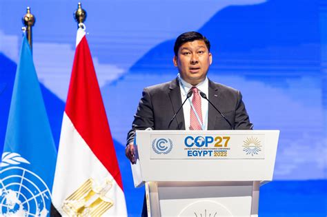 លោក សាយ សំអាល់ អំពាវនាវឱ្យប្រទេសបញ្ចេញឧស្ម័នផ្ទះកញ្ចក់ខ្ពស់ កាត់បន្ថយការបញ្ចេញឧស្ម័នផ្ទះកញ្ចក់