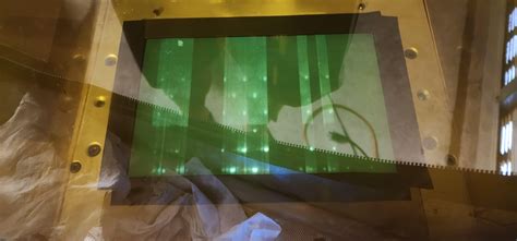 My Screen Has These Black Lines Through It During Exposure Test Last