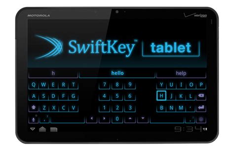 Swiftkey Releases Tablet Specific Keyboard Redesigned For Big Screened Thumb Typing