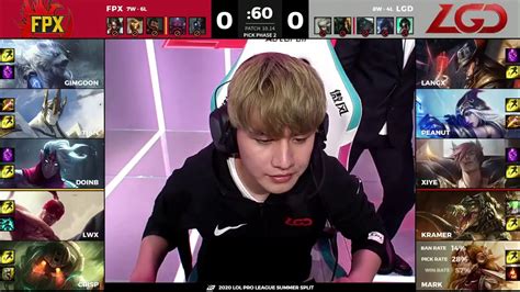 FPX vs LGD All Game Highlight LPL Mùa Hè 2020 LPL Summer 2020