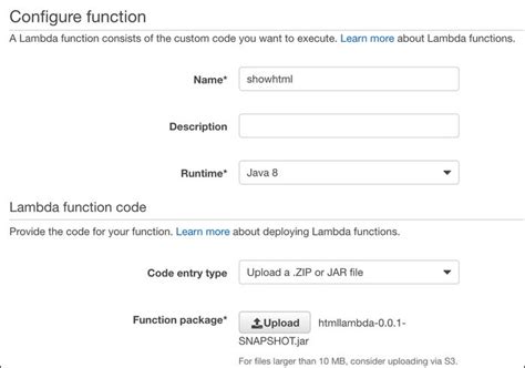 Hosting Static HTML Pages Using AWS Lambda And API Gateway