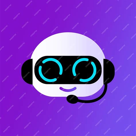 Premium Vector Robot With Headset Chat Bot Ai Artificial Intelligence Answering Machine Call