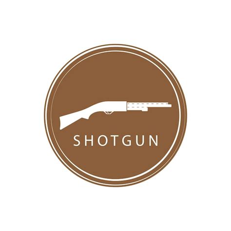 Premium Vector Shotgun Weapon Icon Vector