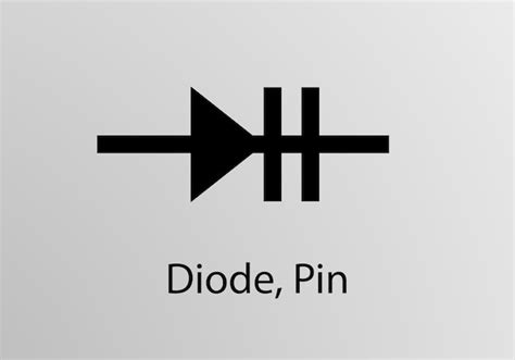 Premium Vector Diode Pin Engineering Symbol Vector Symbol Design Engineering Symbols