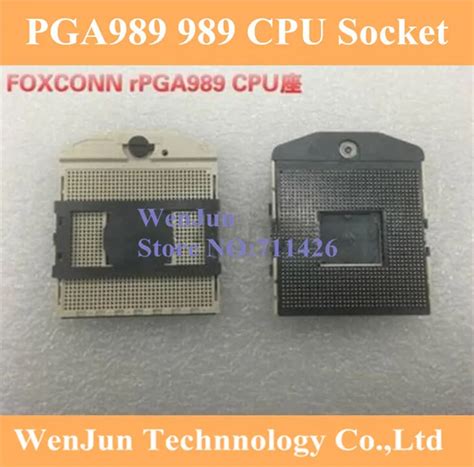 1pcs* Brand New Socket Rpga 989 Rpga-989 Cpu Base Connector Holder Base ...