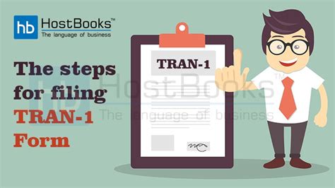 What Is Tran 1 And What Are The Steps For Filing Gst Tran 1 Hostbooks