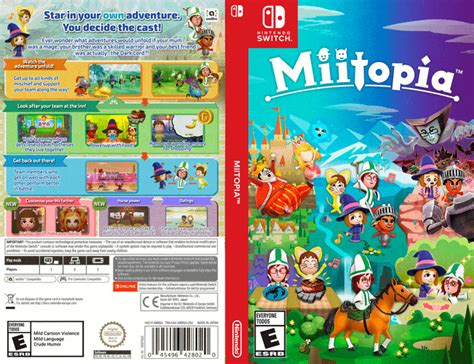 Miitopia Custom Cover R Nintendoswitchboxart