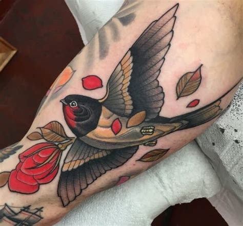 Cute Sparrow Tattoo Designs With Meaning Artistic Haven