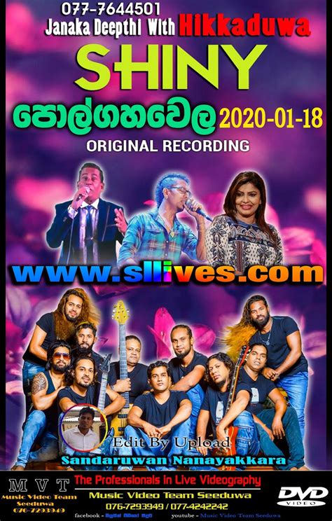 Hikkaduwa Shiny Live In Polgahawela 2020 01 18
