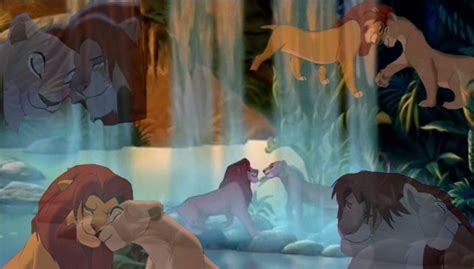 Lion King Simba And Nala Love