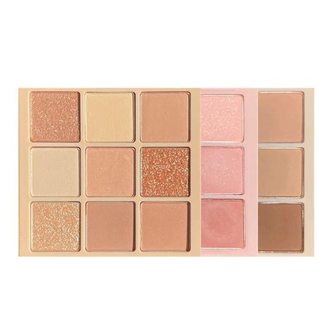 DIKALU Milk Tea Nine Color Eyeshadow Palette Pearly Matte Nine Gong Eyeshadow Walmart