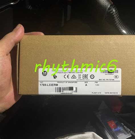 Brand New 1769 L33erm Compactlogix 2 Mb Enet Motion Controller Fedex Or