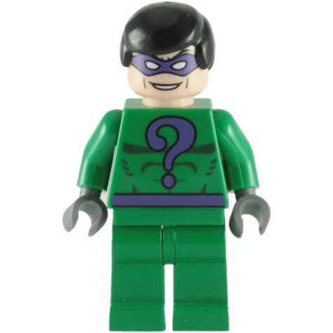 Lego The Riddler With Dark Purple Belt Minifigure Brick Owl Lego