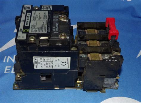 Square D 8536 Scg3 Form S Series A Nema Size 1 600v Starter 1 Year